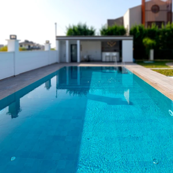 Serapool Piazza Cyan Pool Tile - 33x66 cm